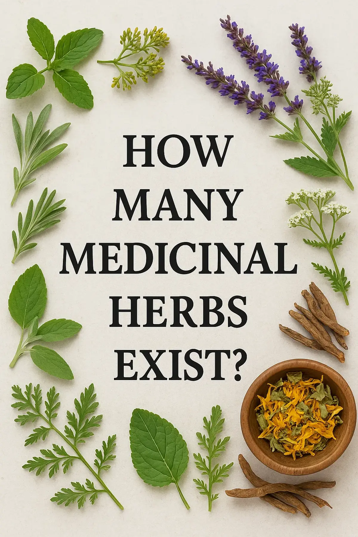 How Many Medicinal Herbs Exist: 10 Fascinating Facts